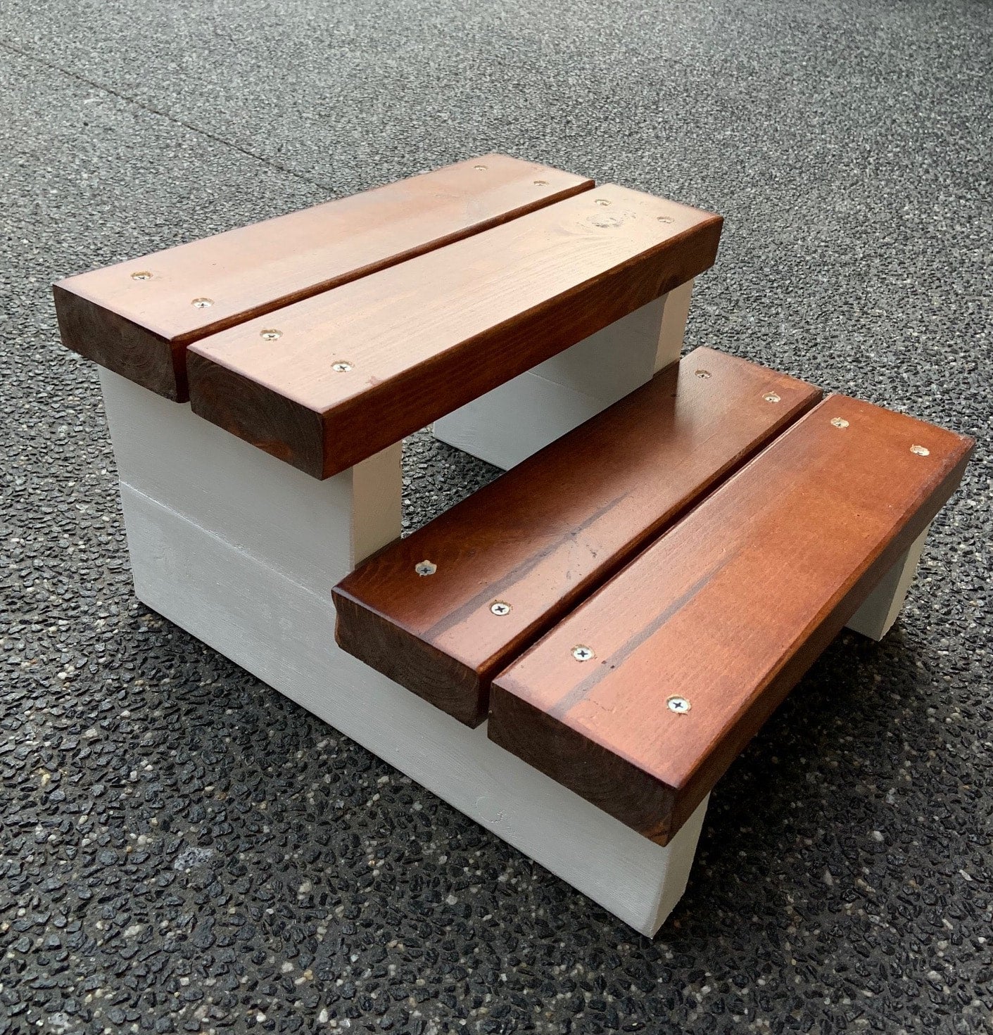 Step Stool for Pets Double Step for Puppy Cat Booster for Pet Steps ...